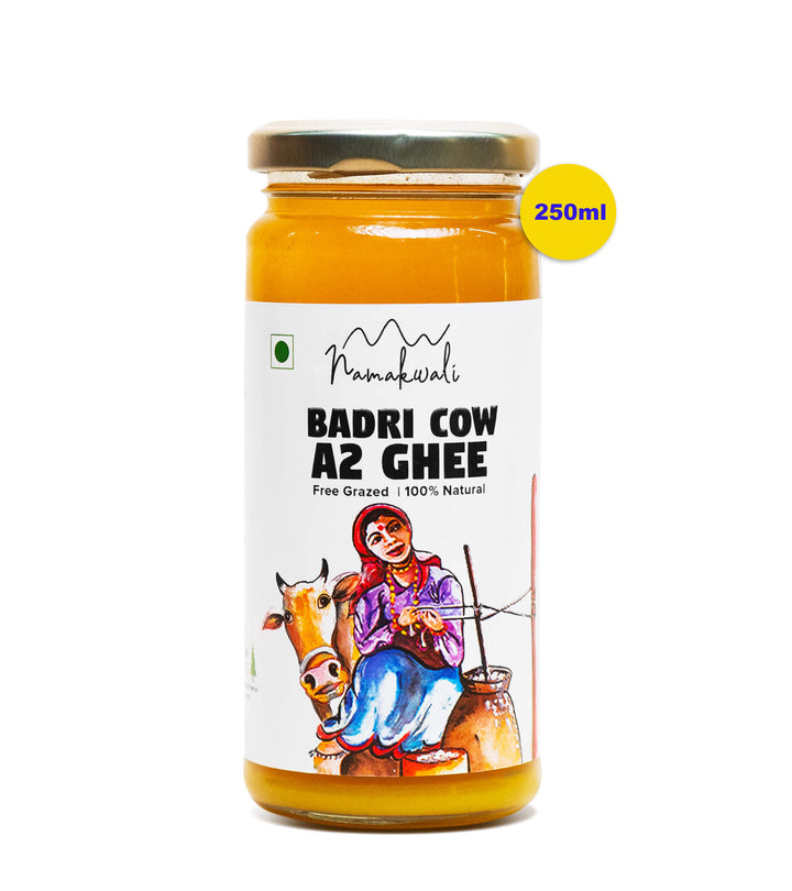 Buy A2 Badri Cow Ghee Online | Traditional Bilona Method – Namakwali