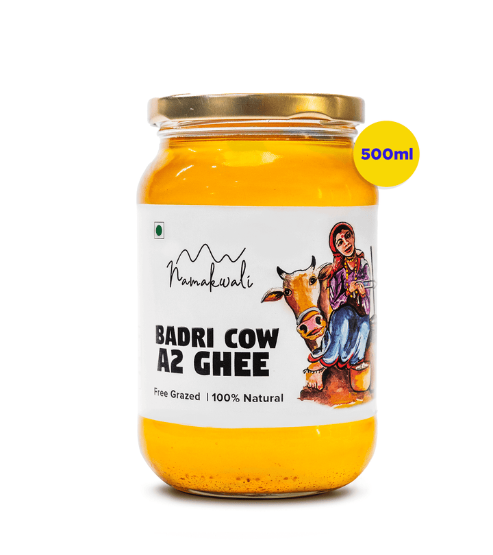 Buy A2 Badri Cow Ghee Online | Traditional Bilona Method – Namakwali